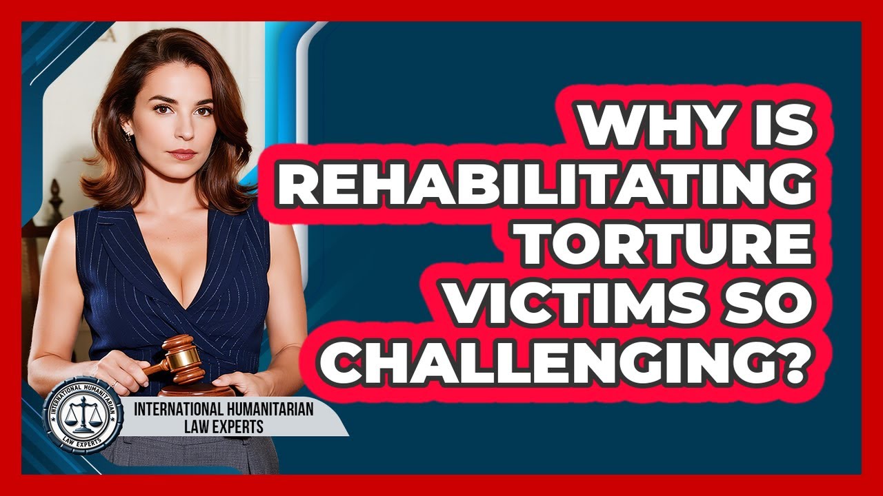 Why Is Rehabilitating Torture Victims So Challenging? - International Humanitarian Law Experts