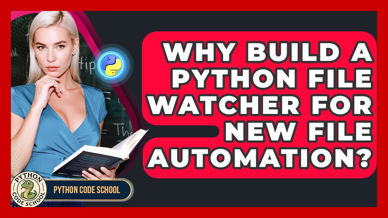 Why Build A Python File Watcher For New File Automation? - Python Code School