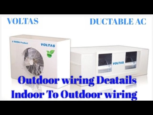 Voltas Ductable AC - Voltas 10.0 Ton Aircooled Ductable Unit R-407 ...