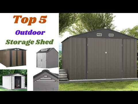 Best Outdoor Storage Sheds On Amazon: Top 5 Reviewed: Organize Your Space Efficiently!