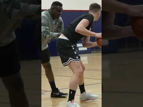 Michigan State Commit Jaxon Kohler Puts In Work With Zach Randolph #Shorts