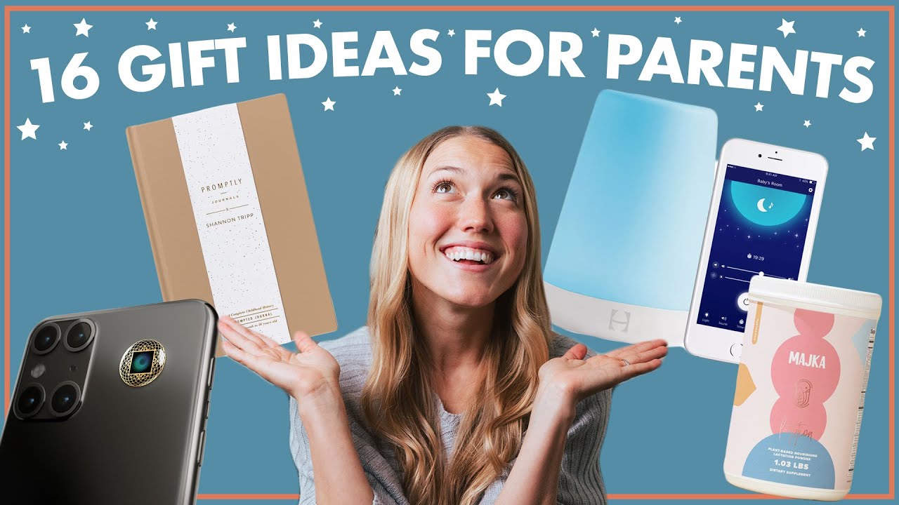 16 Unique Gift Ideas For Mom and Dad | GIFTS FOR NEW MOMS and DADS