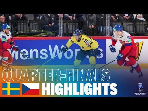 Highlights: SWEDEN vs CZECHIA | 2025 #MensWorlds #IIHF