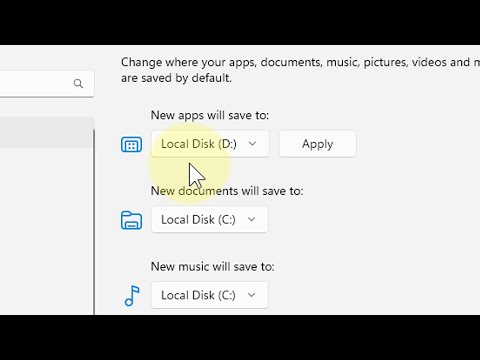 Change Microsoft Store Apps Default Download Location In Windows 11