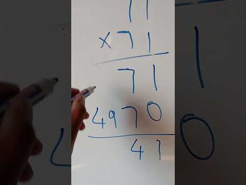 multiply 71x71 without using a calculator