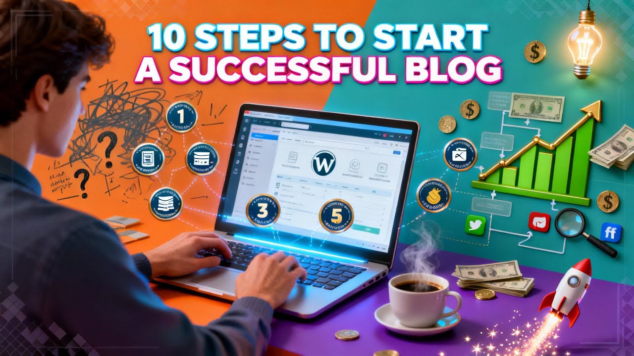 10 Steps to Start a Successful Blog