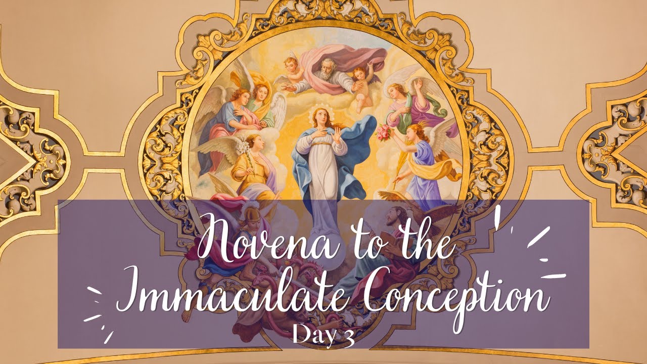 Day 3 - When and Why was the dogma of the Immaculate Conception defined with Sr. Aracely