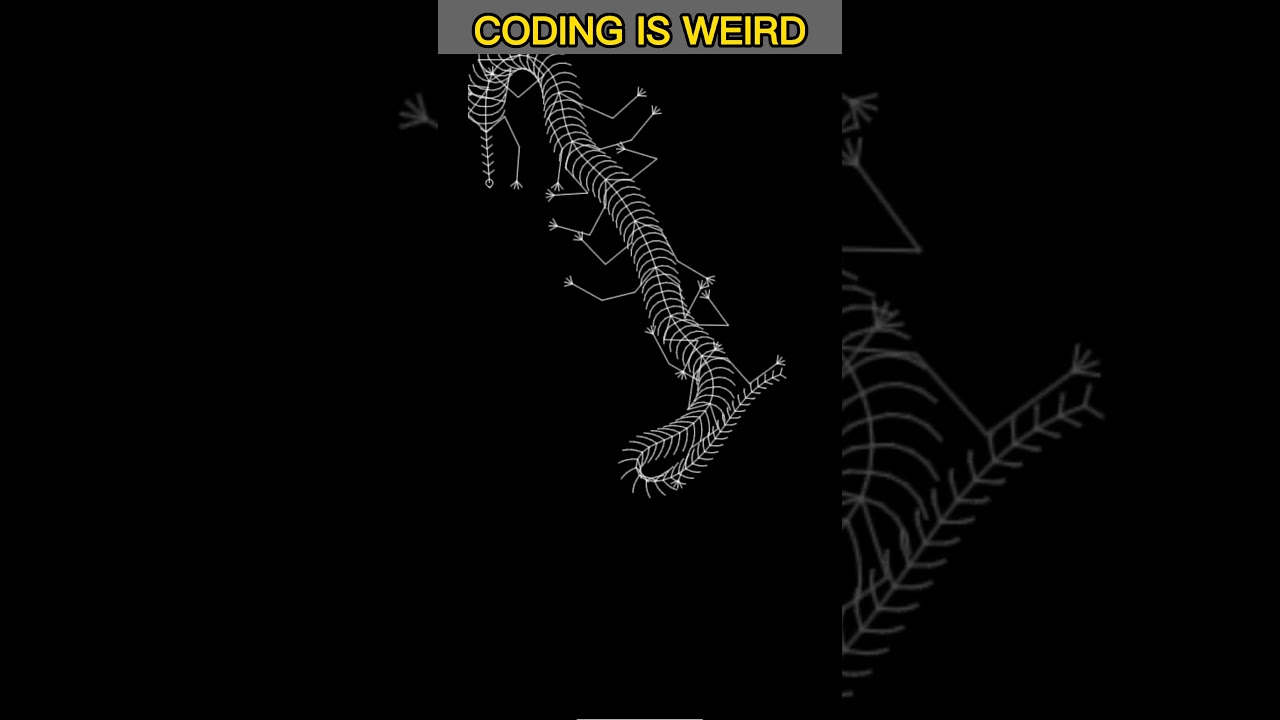 Coding is Weird 😜 HTML Canvas | HTML5 Canvas Tutorial #shorts #coding #JavaScript