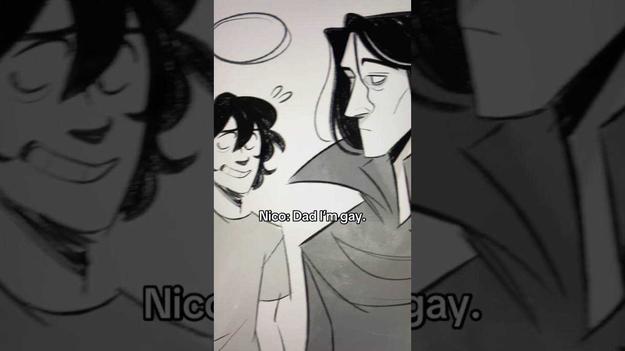 #percyjackson #pjo #nicodiangelo #hades #art #animation #shorts #pov #fyp #lgbt #artist #drawing