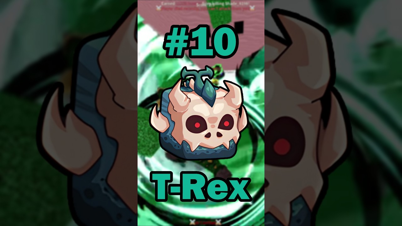 🍏 Top 10 Best Grinding Fruits in Update 25! 🍉 #bloxfruits