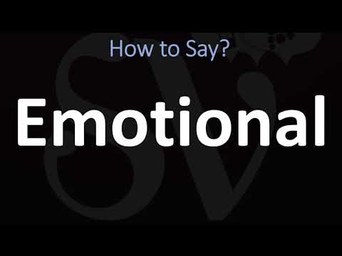 How to Pronounce Emotional? (CORRECTLY)