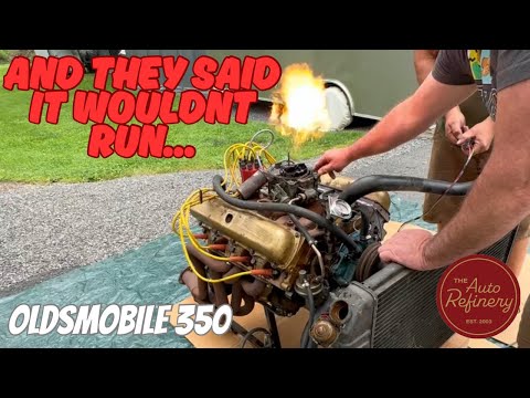 Defying The Odds $500 In Stock Olds Engine Build "SPARE PARTS" | Will She Blow Or Will She Go?!