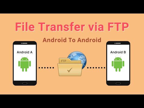 Transfer Files between Android devices using FTP
