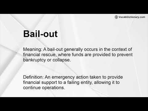 Bail-out Meaning