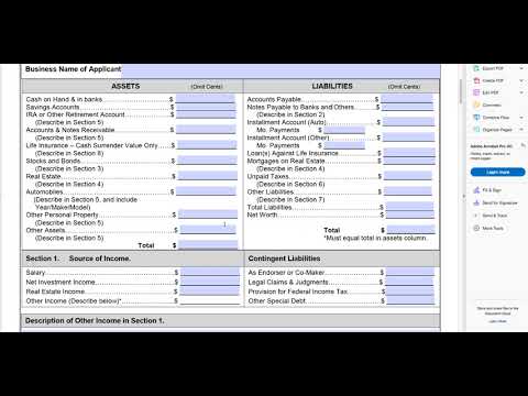 The SBA Form 413 or Personal Financial Statement and Everything You Need to Know to Fill It Out