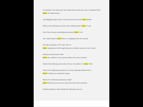 CPC Practice Exam 150 Questions with all Correct and Verified Answers 2022/2023