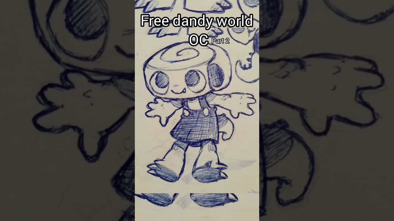 ʕ⁠っ⁠•Free dandy world OC par2•⁠ʔ⁠っ#dandysworld #roblox#ideas  #oc
