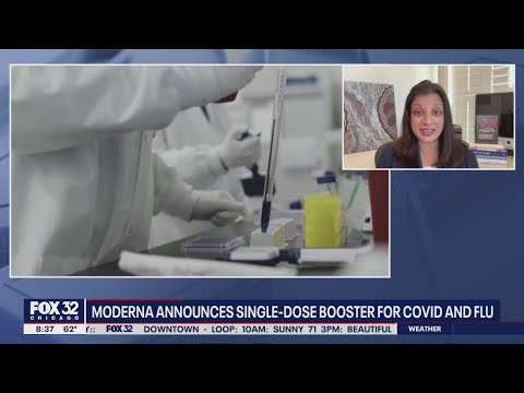 Moderna announces single-dose booster for COVID-19 and flu