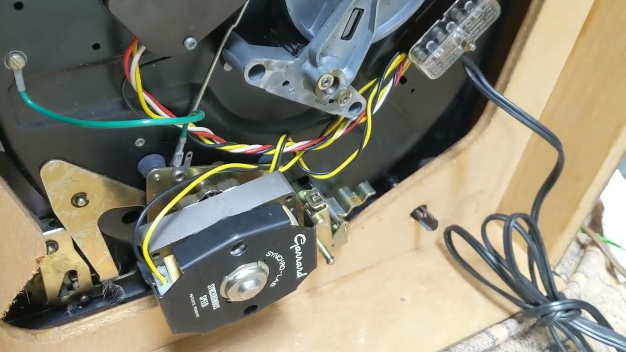 Garrard Record Player Removal