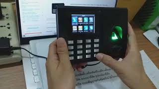 Zkteco Finger scan Thai01 H3 SH3 S301 ส่งออก Excel ราคาพิเศษ