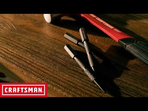 CRAFTSMAN 3 Pc Steel Nail Set | Tool Overview
