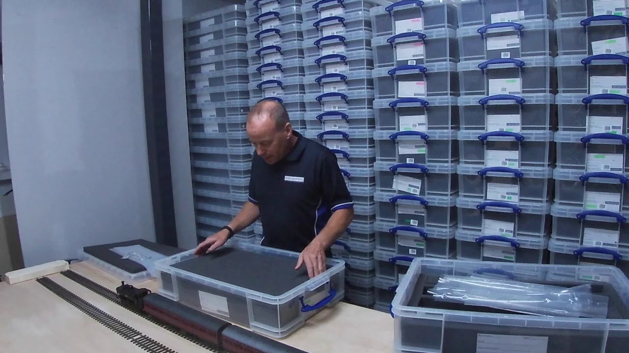 O Gauge Model Railway Storage Boxes