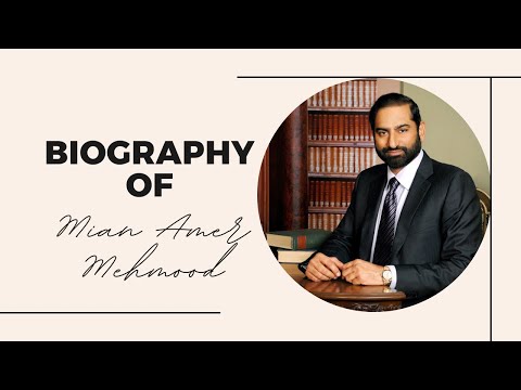 Mian amer mehmood's lifestyle and Biography in just 5 minutes.