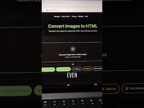 Revolutionary AI: Transform Images to Responsive Code Instantly!
