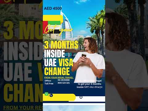 Fast & Easy Dubai Visa Services from Regal Travel Agency