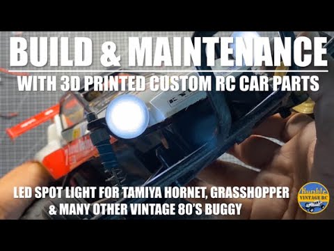 Tamiya Grasshopper upgrade parts : LED Spot Light by miniguy71 ...