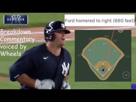 Mike Ford Broke Statcast with a 680 Foot Home Run Against The Phillies (Breakdown voiced by Wheels)