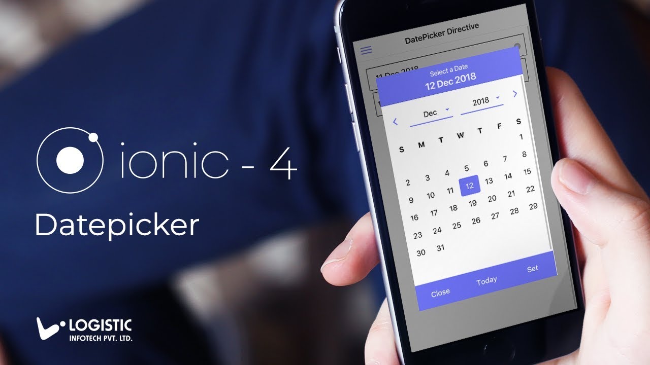 Ionic 4 datepicker - Ion Datepicker - Using Ionic Framework Datepicker Component in Ionic/Angular