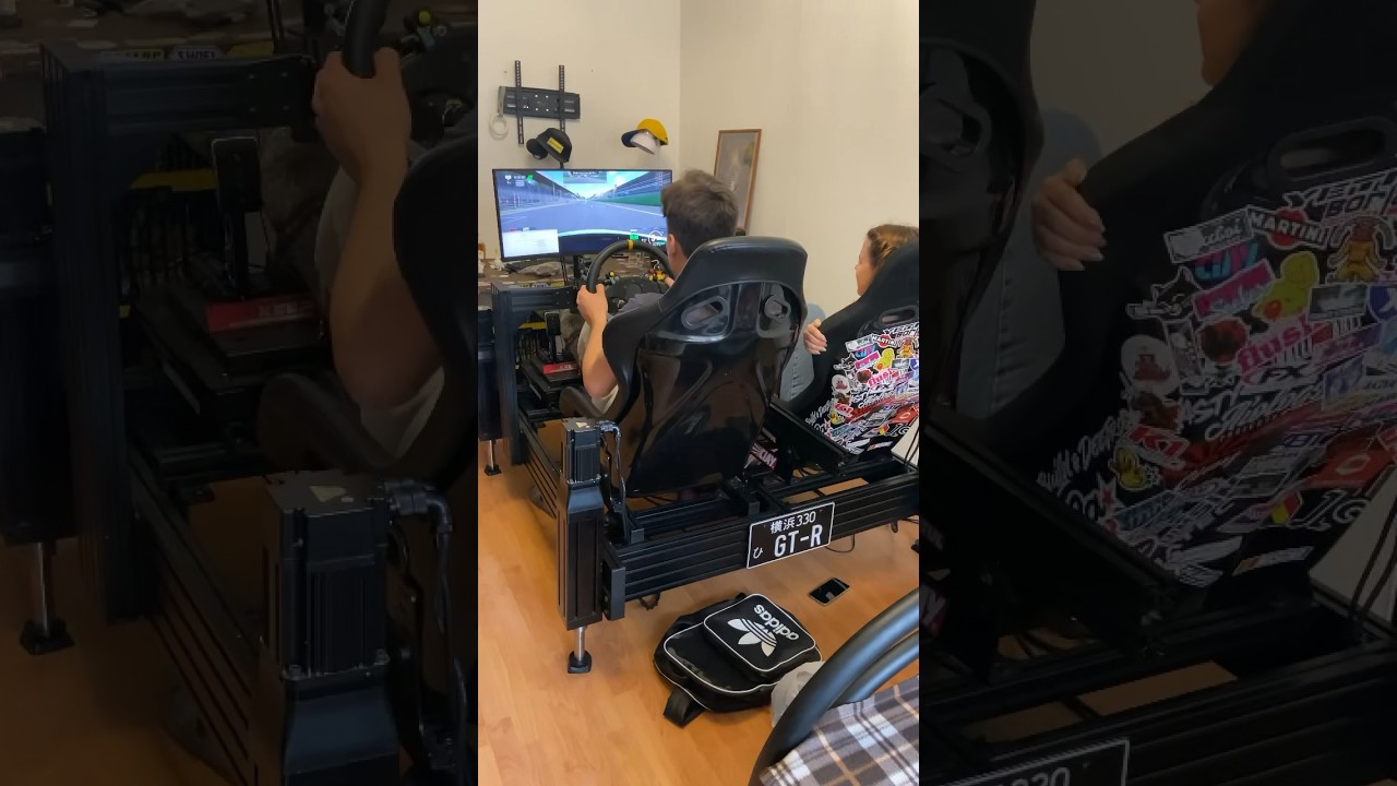 #motionsim #motionplatform #simracing #assettocorsacompetizione  #diy #custom #mancave