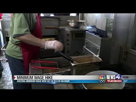 Minimum wage reaches $12 in Arizona