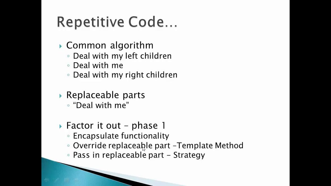 Design Patterns Session 5 (Template Method, Strategy, Null Object)