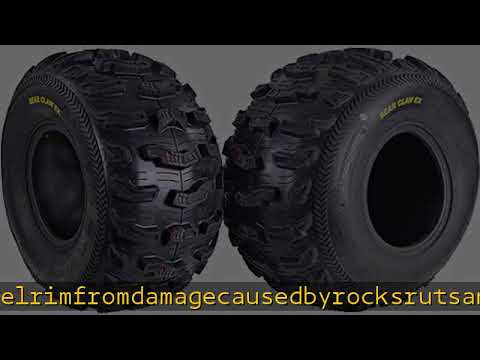 Kenda Bearclaw EX K573-25x11-10 Rear Tires for All Terrain (ATV), UTV, and Side by Side (SxS) Vehic