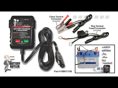 Battery Butler® "Smart" Battery Storage Charger & Maintainer - BBFC100 by Lectric Limited