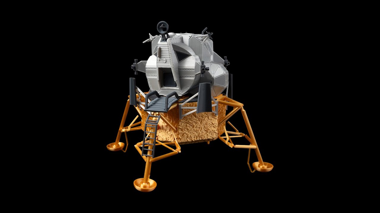 Apollo 11 Lunar Module - STL for 3D printing
