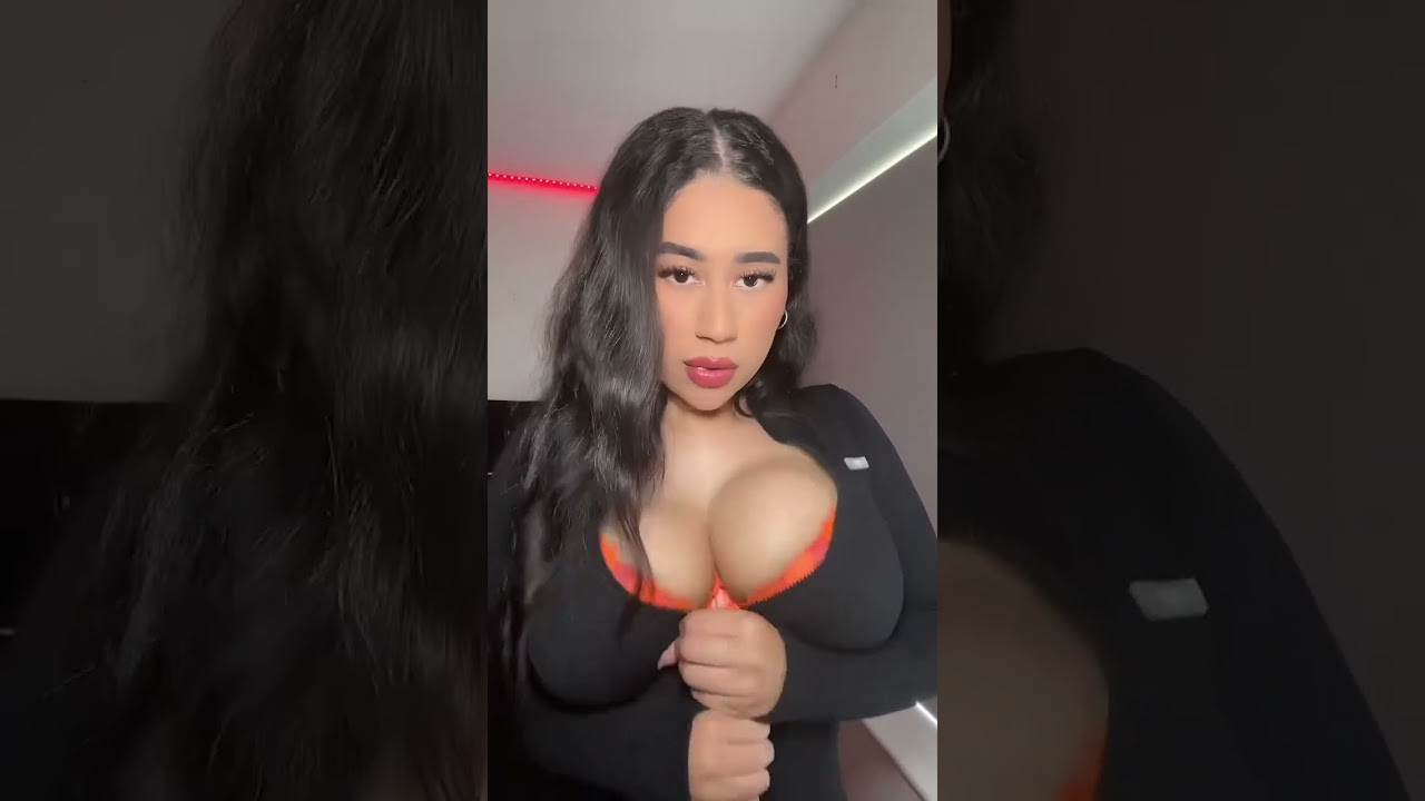 sexy caramel peach latina sex with big ass and huge boobs tells u not to cum