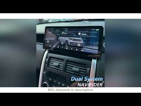 Why Everyone’s Talking About This Product! 12.3" Dual System Android Multimedia Player For Land Ro