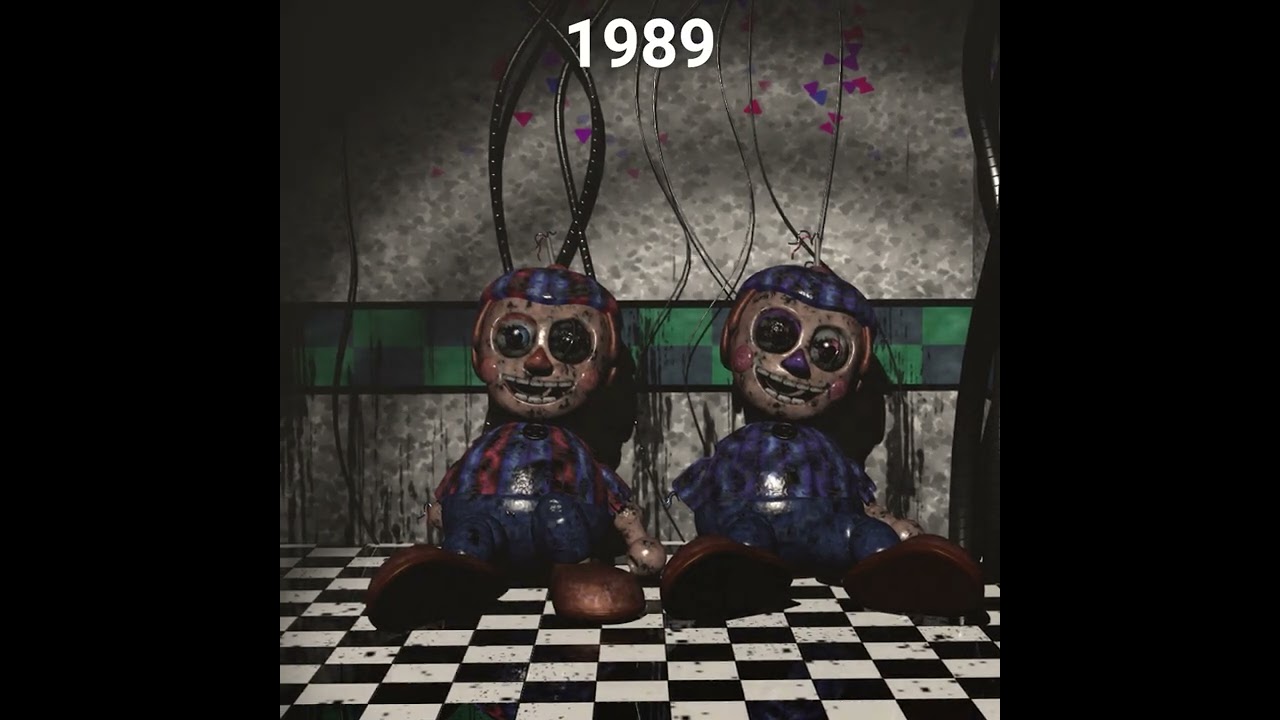 FNAF Balloon Boy & JJ over the years