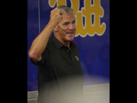 Coach Wannstedt talks to Team | Pitt Football