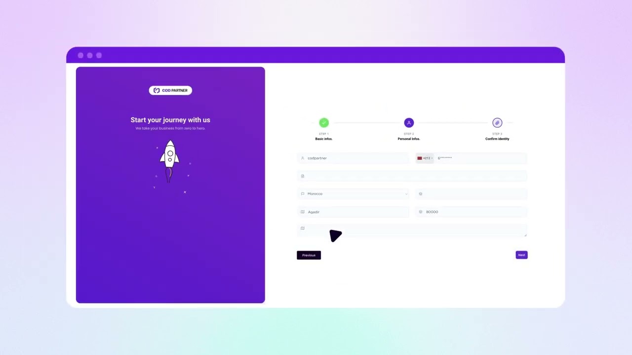 How To Sign Up  | COD Partner 2025 | شرح المنصة : طريقة التسجيل