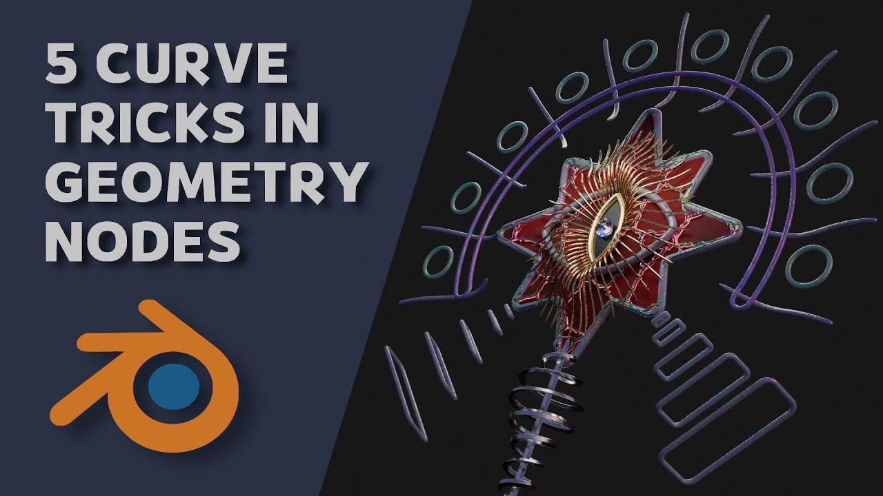 5 Curve Tips in Geometry Nodes