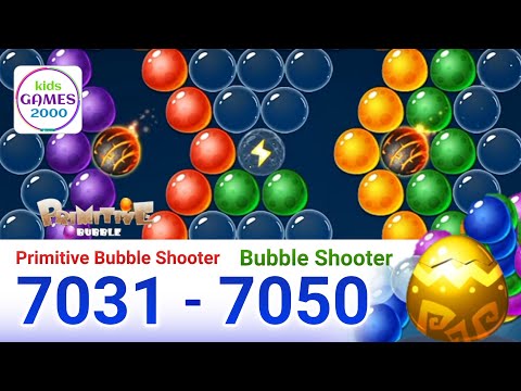 Primitive Bubble - Bubble Shooter.level 7031-7050