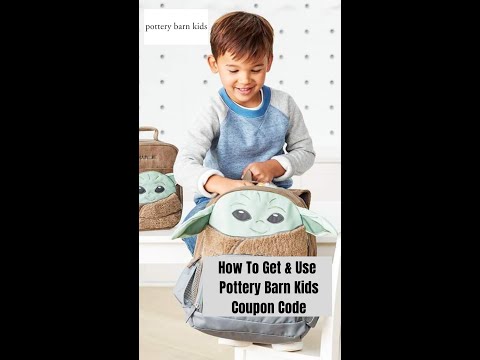 Pottery barn Kids Coupon Code - How to Use & Get Discount