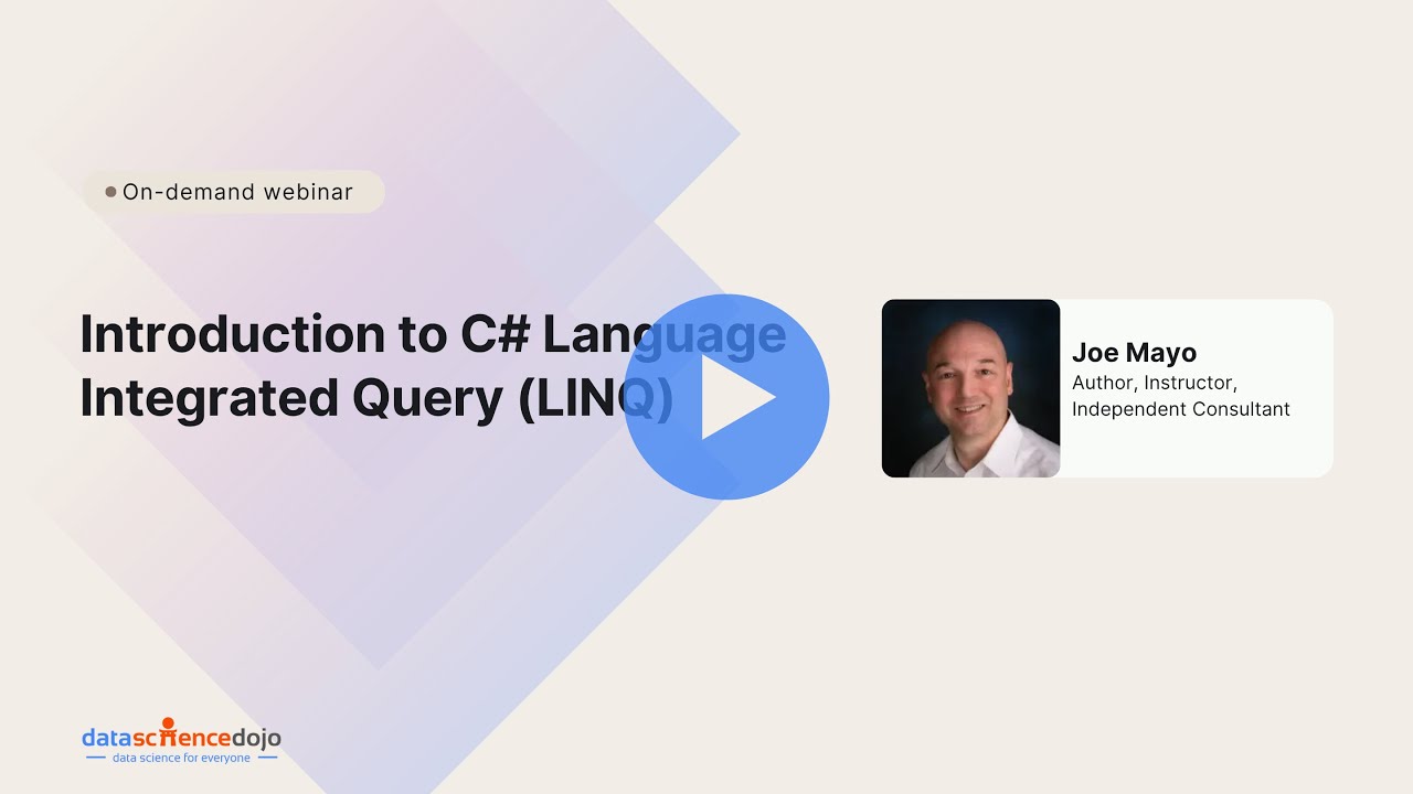 Introduction to C# Language Integrated Query (LINQ) for Data Engineering | Community Webinar