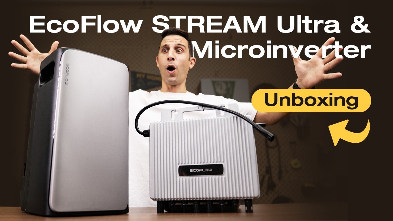 EcoFlow STREAM Ultra & Microinverter | Plug-in Home Solar System 🏠 All Features Explained