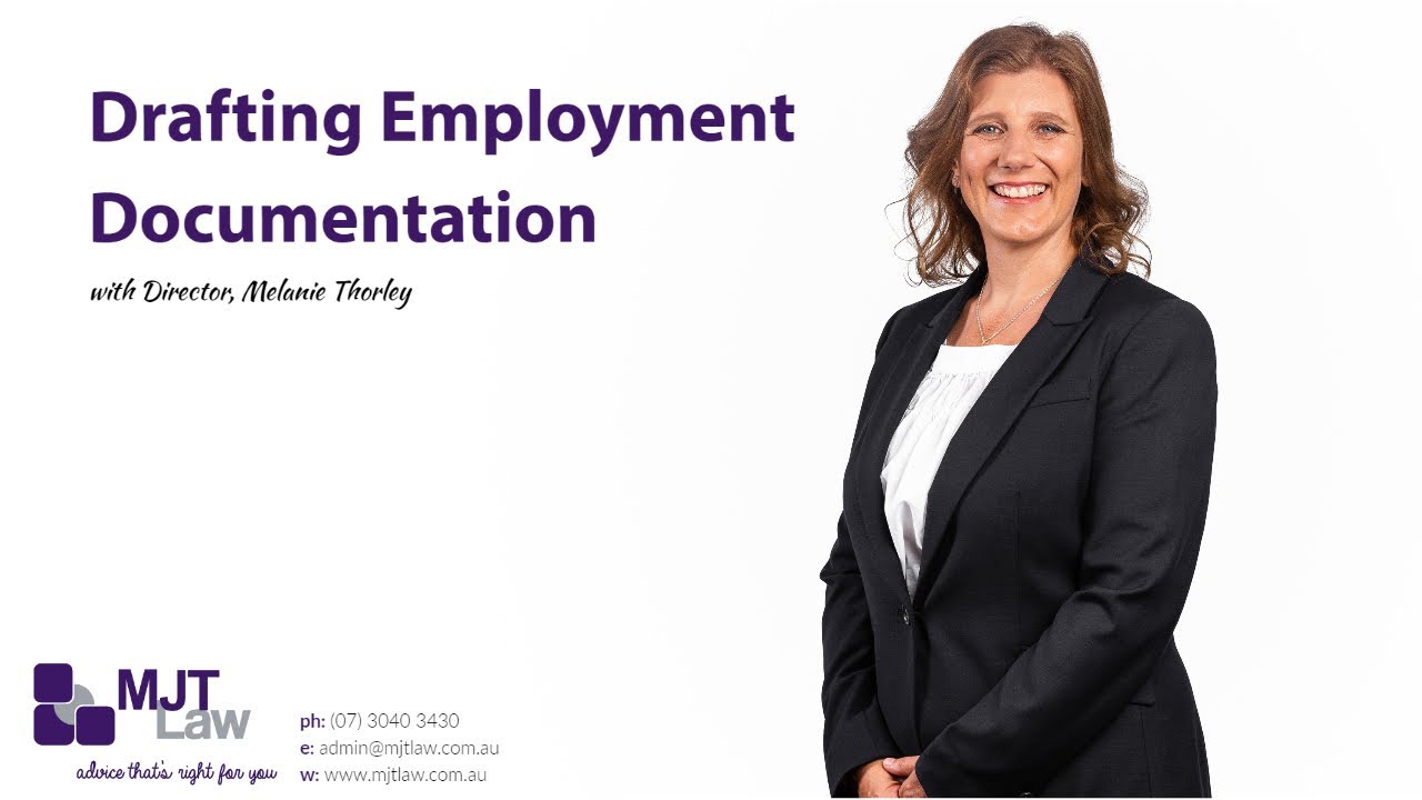 Drafting Employment Documentation