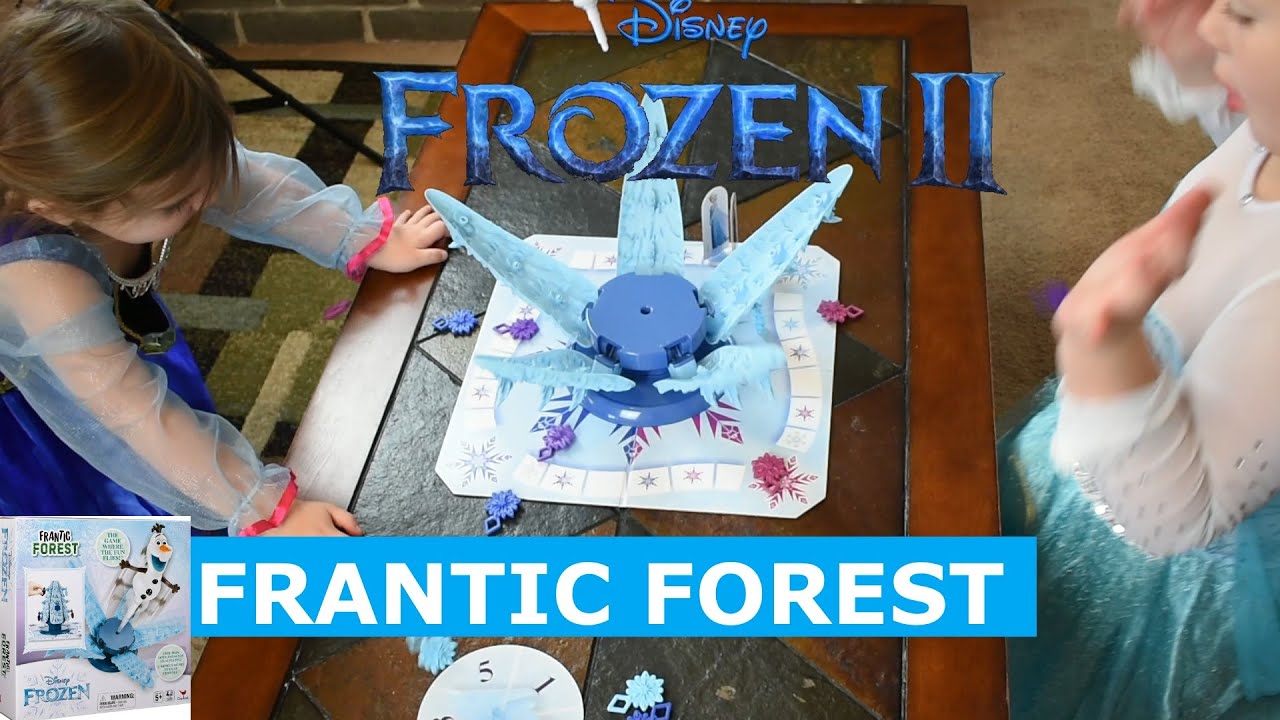 Frozen 2 Frantic Forest Game With Anna and Elsa